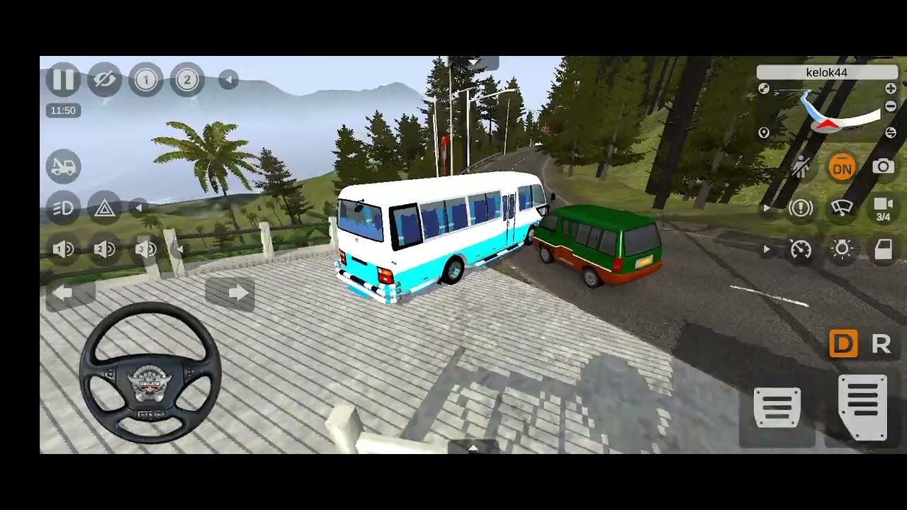 Bus Simulator Indonesia, Coaster Mod ,#ets2 ,#bussid ,#ets - YouTube