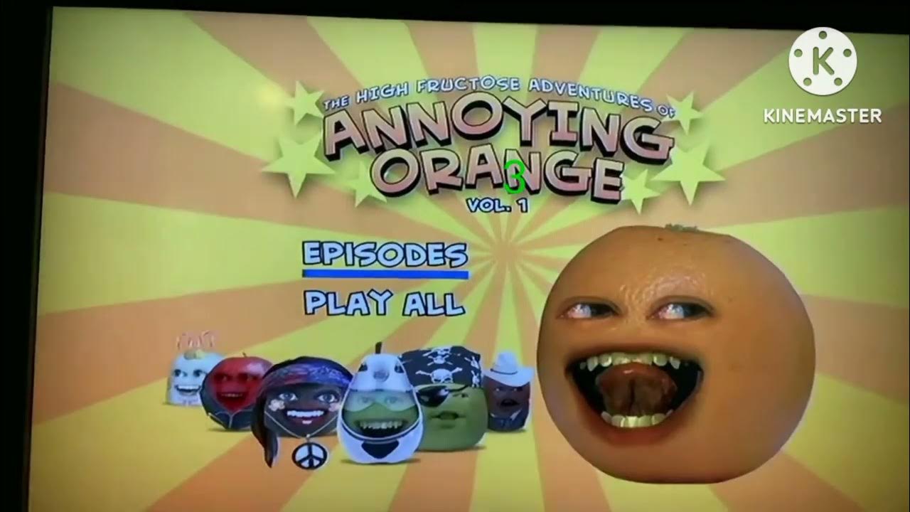 The High Fructose Adventures of Annoying Orange Vol.3 Fruit Wars DVD 2013 - YouTube