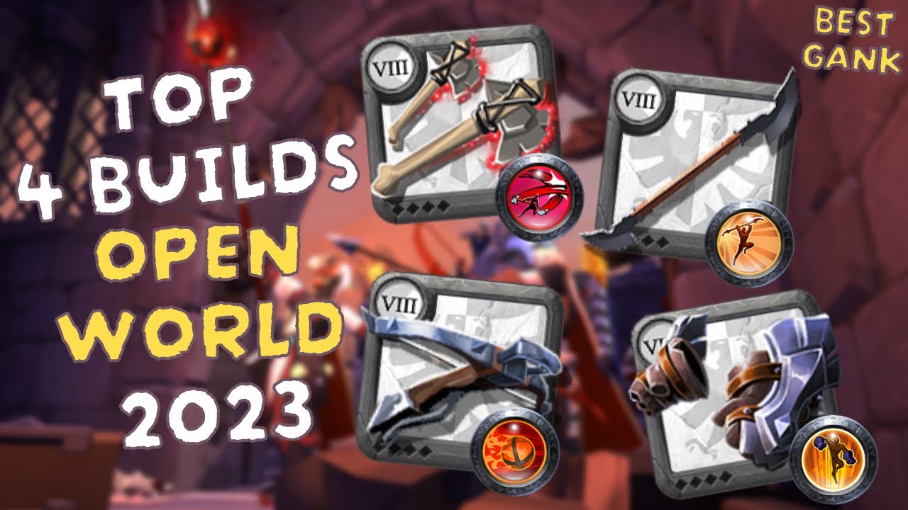 Top 4 | Builds in Open World 2023 - Albion Online - YouTube