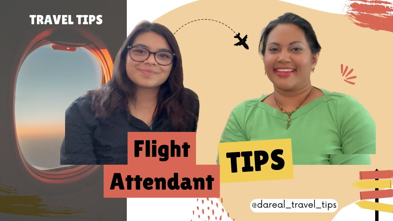 Flight Attendant Tips - YouTube