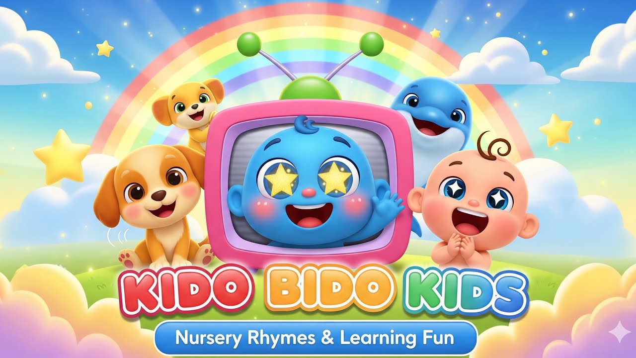 Colors, Numbers & Shapes Song | Fun Learning for Kids | Kido Bido - YouTube