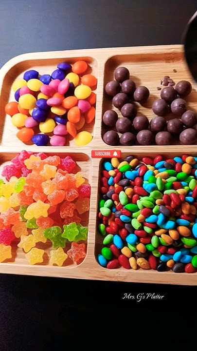 🍭satisfying Pouring Of Sweets In A Platter Asmr 접시에 담긴 만족스러운 과자 Asmr Shorts Youtube