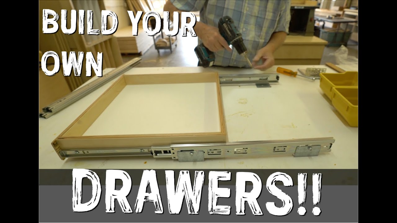Easy Drawer Build in 5 steps - YouTube
