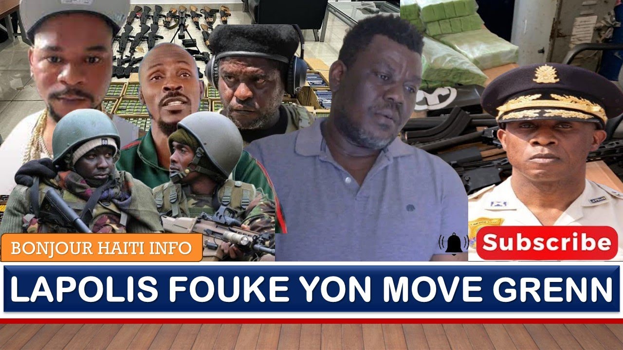 LAPOLIS ARETE YON MOVE GRENN - LANMÒ DEMANTI ATAK ANBA MÒN KABRIT LA ...