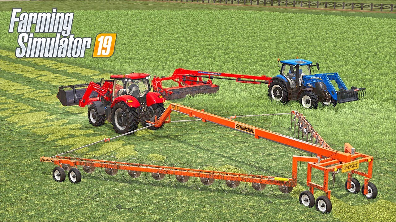 MOWING HAY WITH AUSTIN - NEBRASKA LANDS SEASONS FS19 (ROLEPLAY) - YouTube