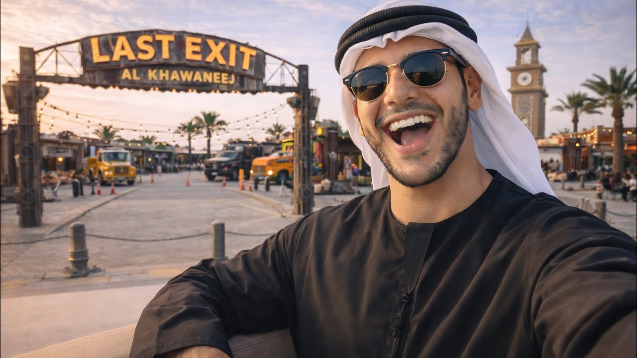 Visit To Last Exit Al Khawaneej Dubai | Promise Bridge | Wishing Well ...