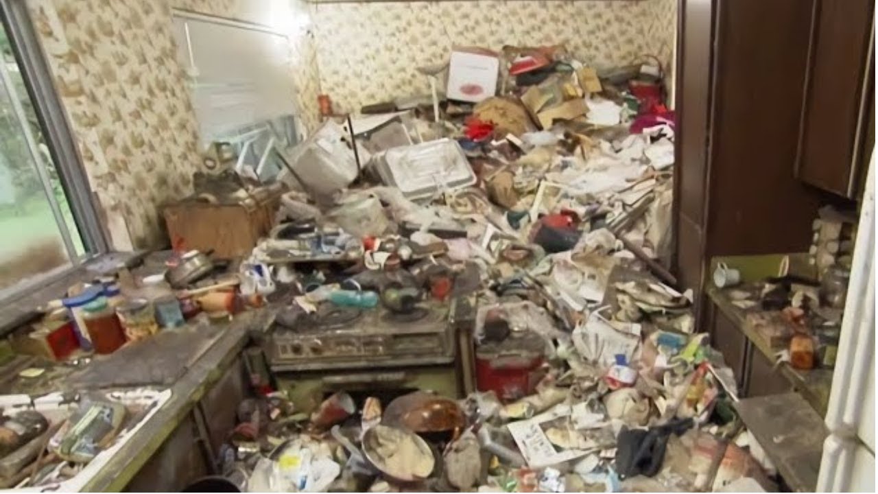 Clean up the dirty yard and old house clean and clean is really ...