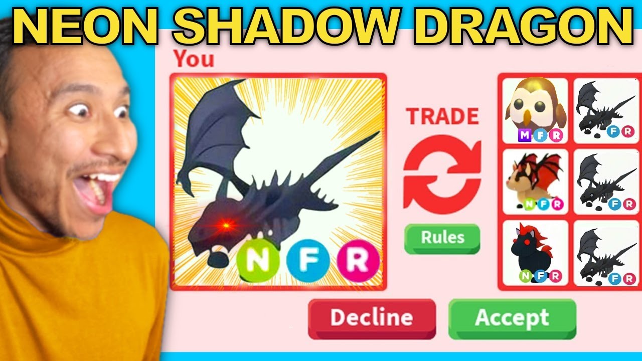 What People Trade For Neon Shadow in Adopt Me in 2022! - YouTube