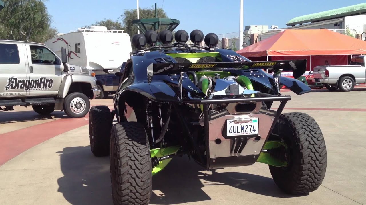 MONSTER ENERGY BUCKSHOT RACING SANDRAIL AT THE ORANGE COUNTY SAND SHOW ...