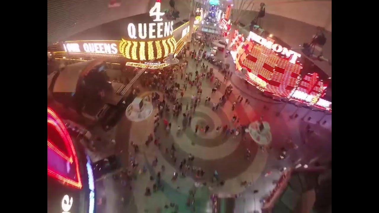 Las Vegas zip wire - YouTube