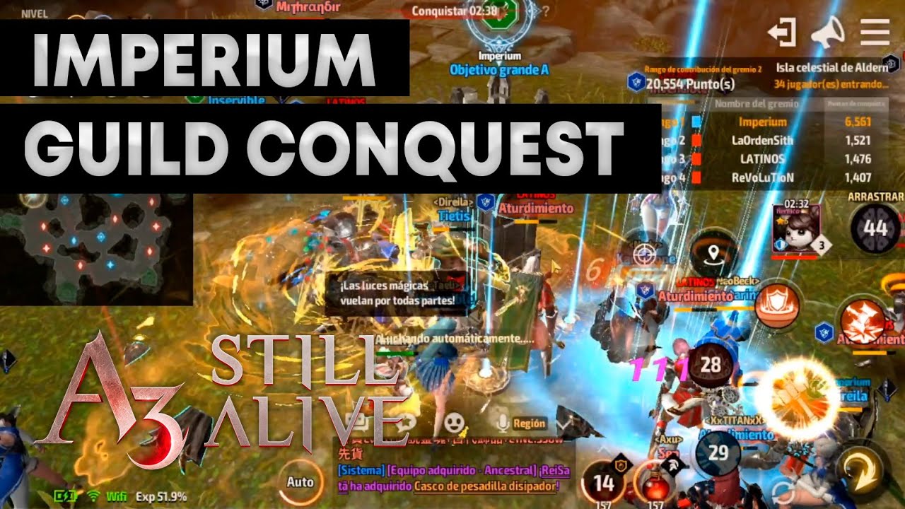 A3: Still Alive - Imperium Guild Conquest Global Server - YouTube