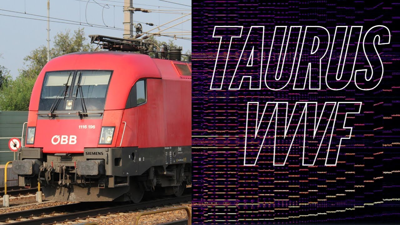 [SIEMENS GTO VVVF] ÖBB Taurus Sound EuroSprinter ES64U2 [Inductor ...