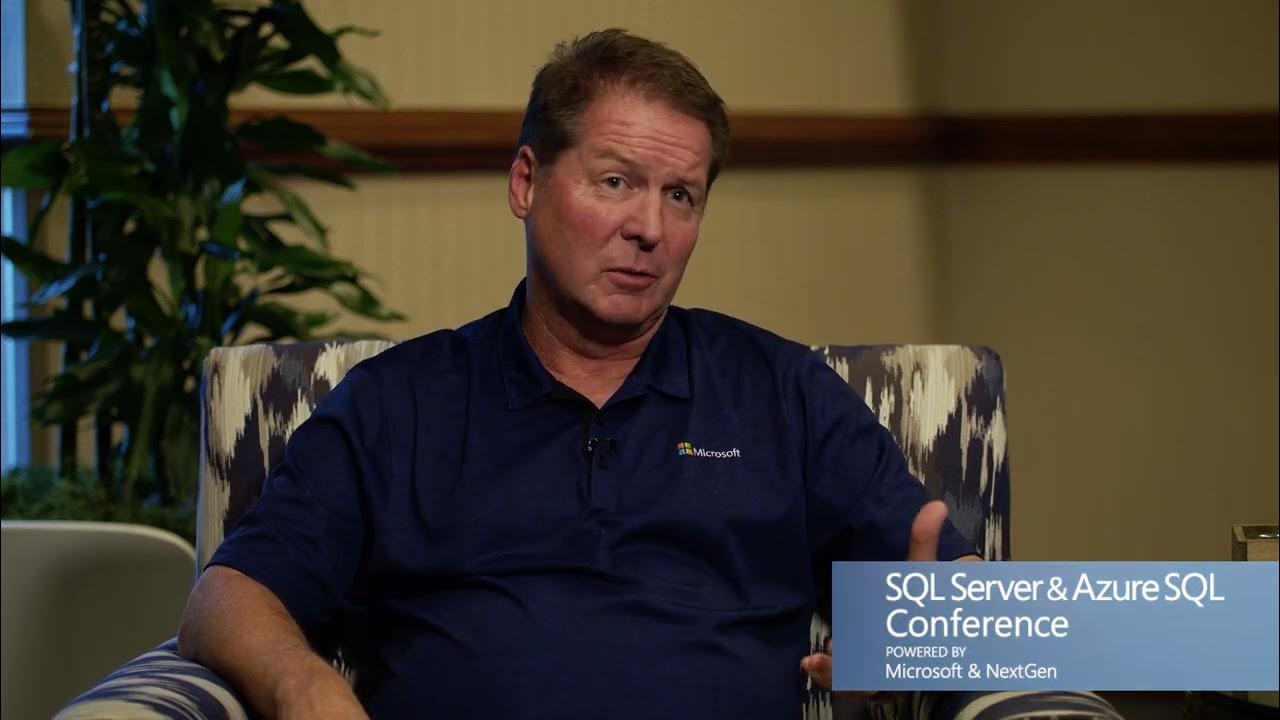 Microsoft's Bob Ward shares his thoughts on the SQL Server & Azure SQL Conference - YouTube