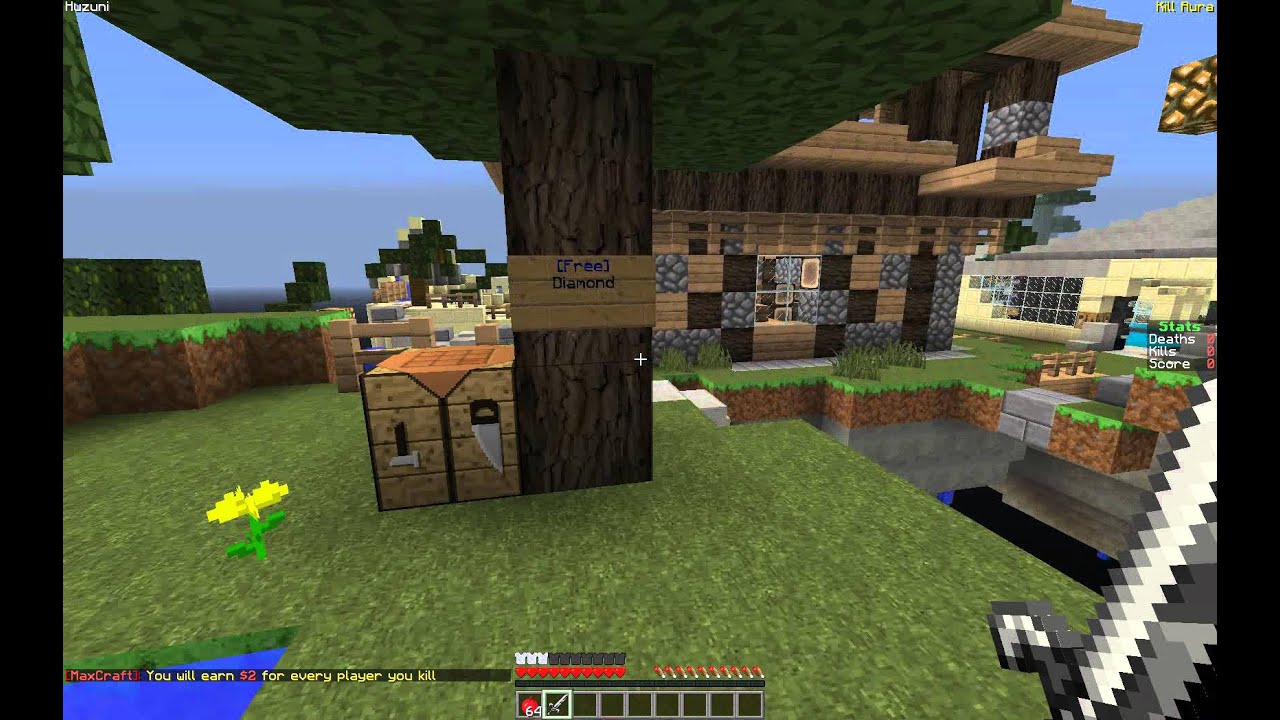 Minecraft - Skypvp | MaxCraft /1. rész - YouTube