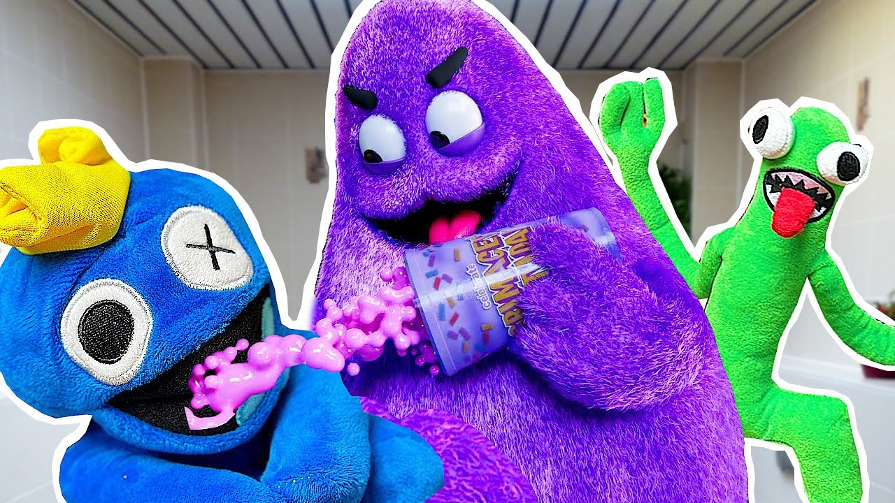 GRIMACE SHAKE Vs. RAINBOW FRIENDS 2! GRIMACE SHAKE Vs. BLUE?! - YouTube