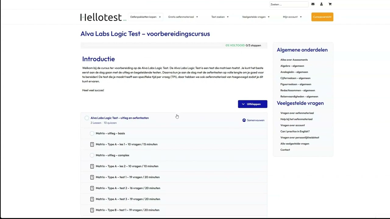 Alva Labs Logic Test Oefenen YouTube Alva Labs Logic Test Oefenen YouTube