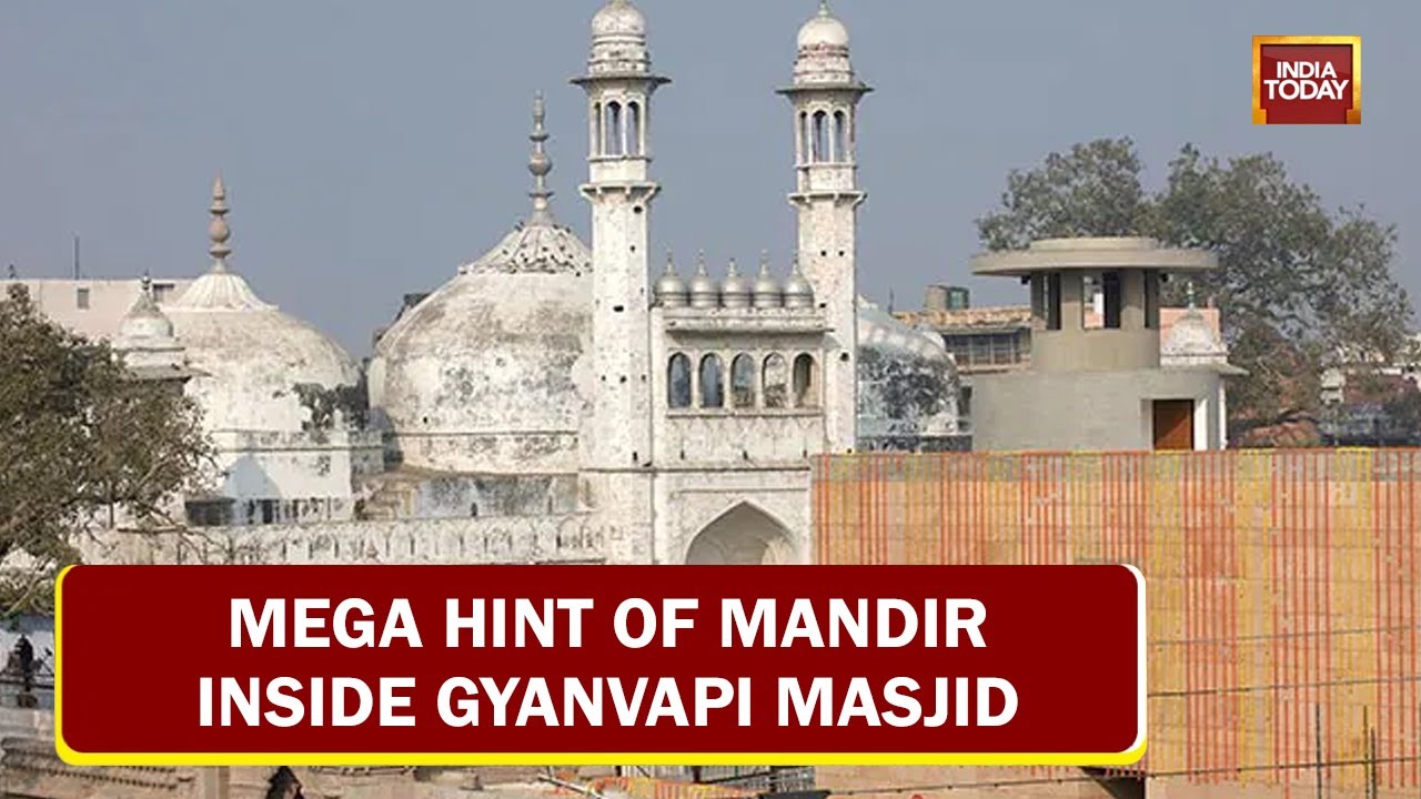Mega Hint Of Mandir Inside Gyanvapi Mosque, Debris Of Temple Found ...