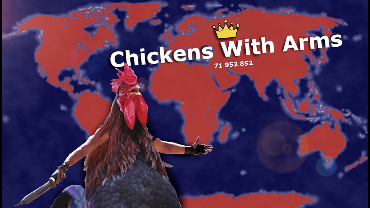 Chickens with Arms take over the World |Territorial.io - YouTube