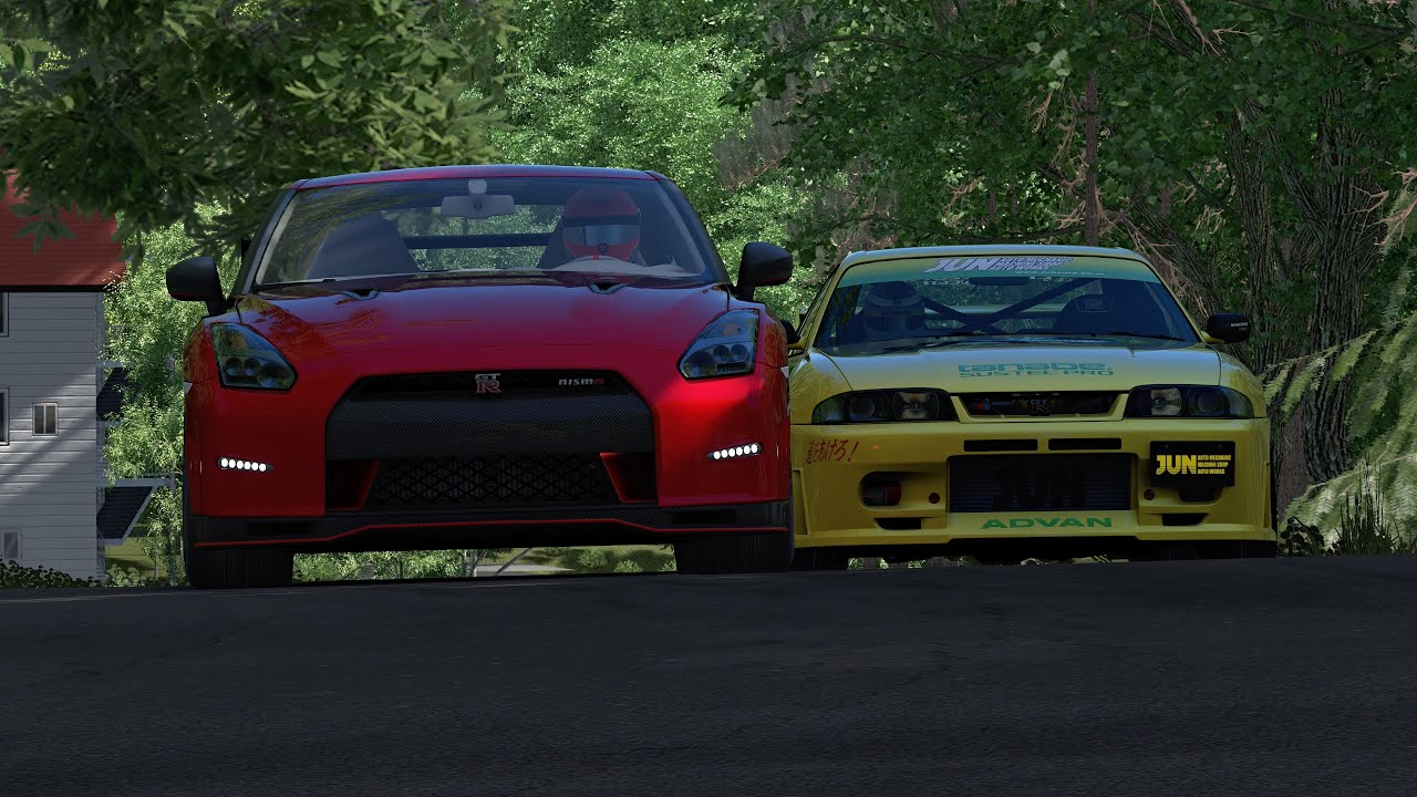 Nissan Skyline GTR R33 Jun Racing Vs Nissan Nismo GTR At GunmaCycle ...
