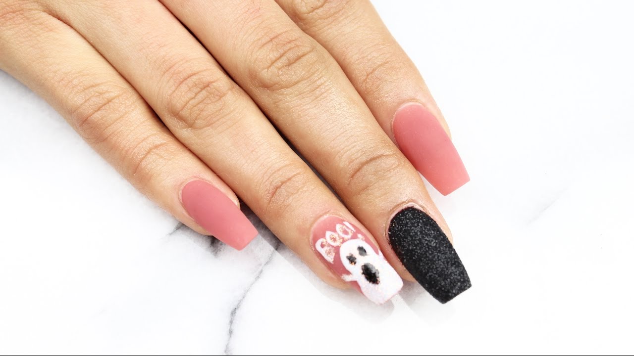 HOW TO: BOO! A Madea Halloween Inspired Nails ♥︎ - YouTube