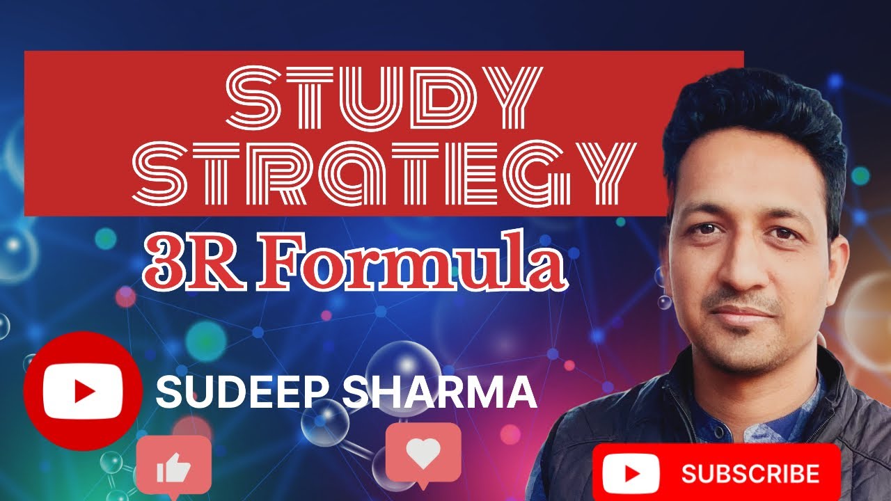 Study Strategy - 3R Formula || Read-Revise-Recall || #Sudeep sharma ...