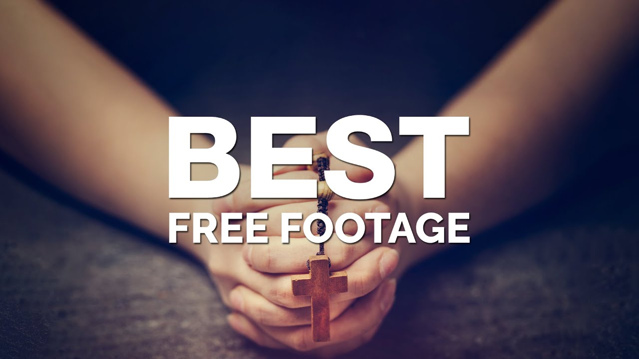 Free Stock Footage Praying With Hope & 4K No Copyright Christian ...