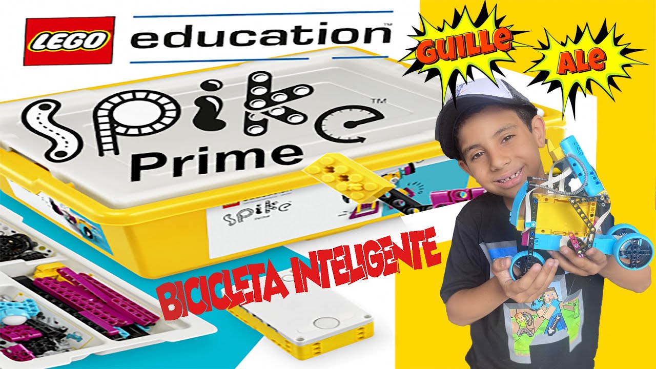 COMO HACER UNA BICICLETA INTELIGENTE CON LEGO SPIKE PRIME - YouTube