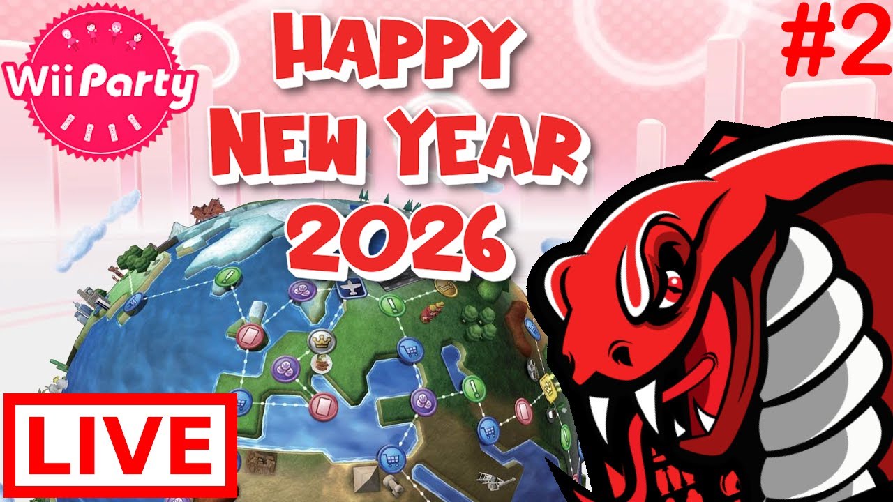 Wii Party Live Stream - Happy New Year 2026 - YouTube