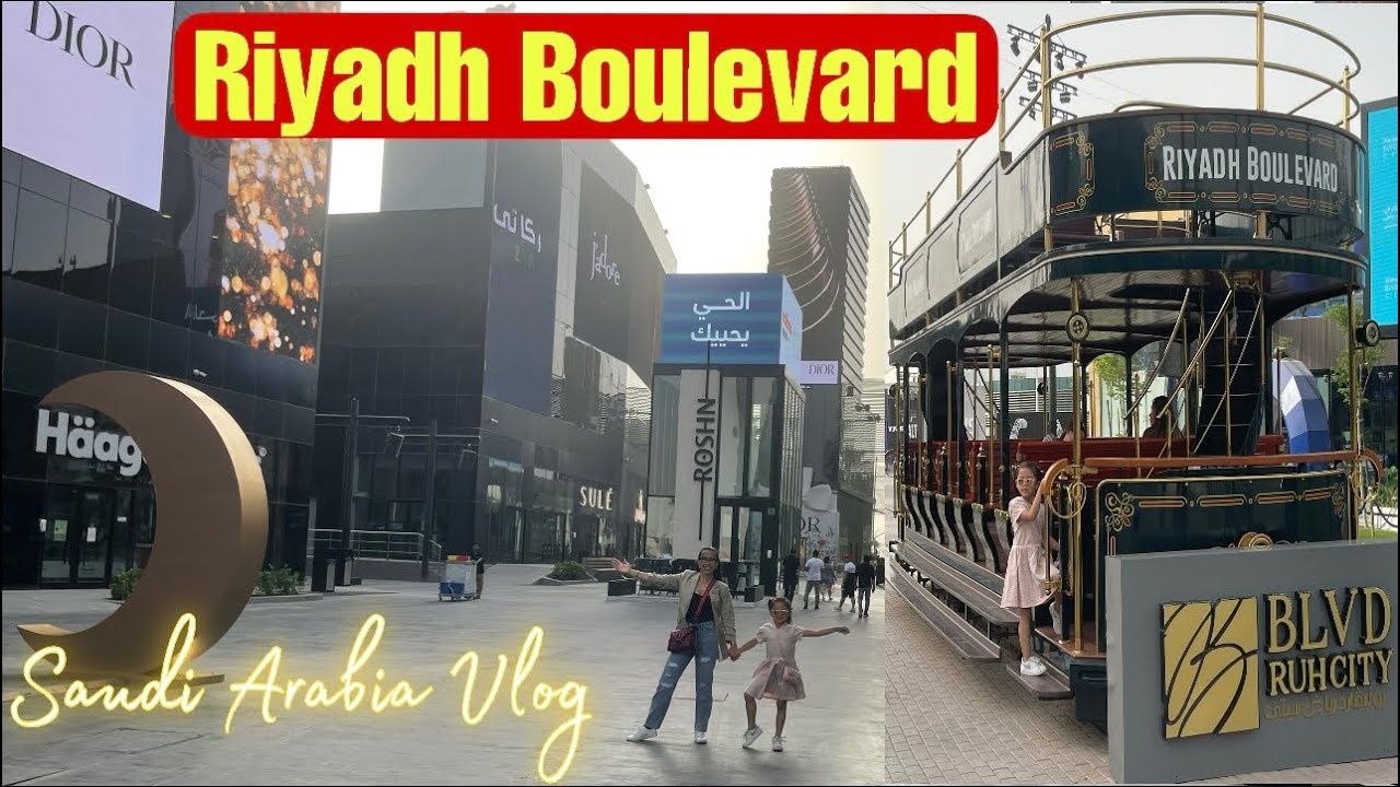 Time Square in Riyadh | RIYADH BOULEVARD - YouTube