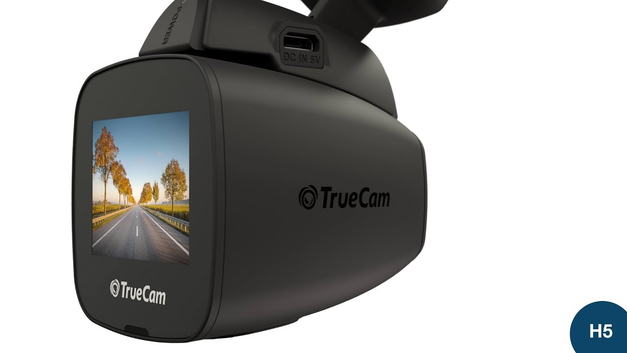 TrueCam H5 - Nenápadná kamera do auta s magnetickým držákem - YouTube