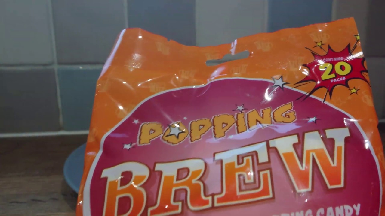 Beer Flavoured Popping Candy - YouTube