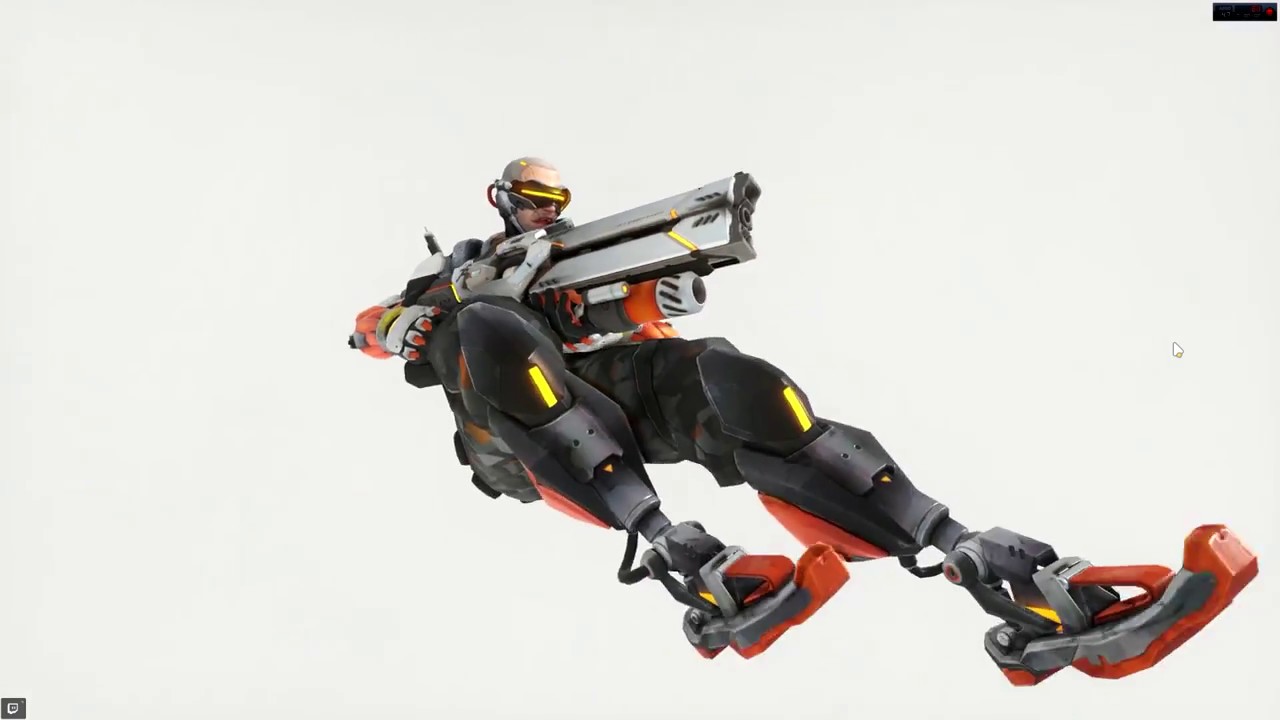 Cyborg Soldier 76 Skin 「 Overwatch Anniversary Costume│Overwatch Event ...