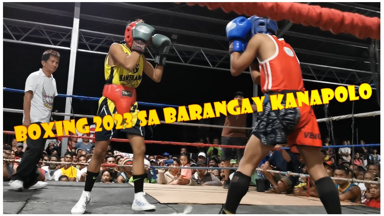 BOXING 2023 SA BARANGAY KANAPOLO, MAGSAYSAY DAVAO DEL SUR - YouTube