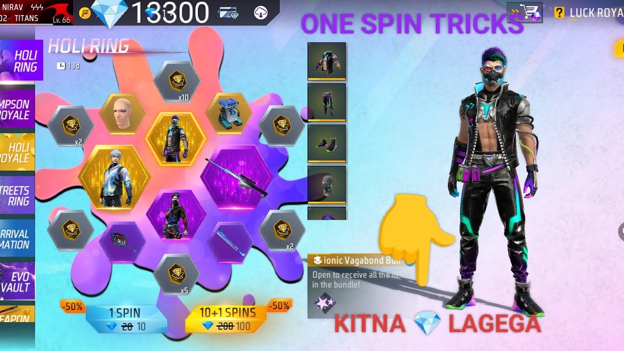 HOLI RING EVENT FREE FIRE| FREE FIRE NEW EVENT| FF NEW EVENT TODAY| NEW ...