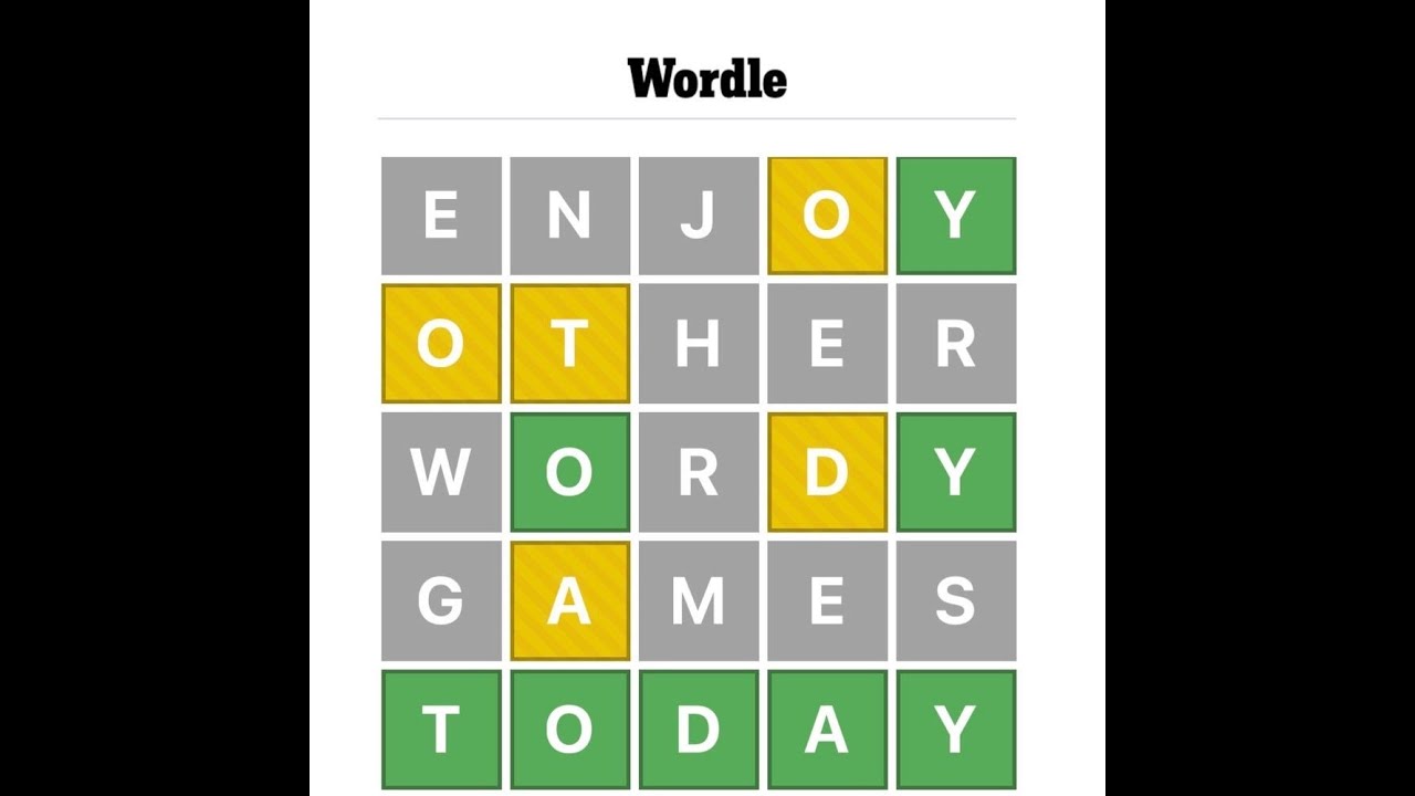 Wordle - YouTube