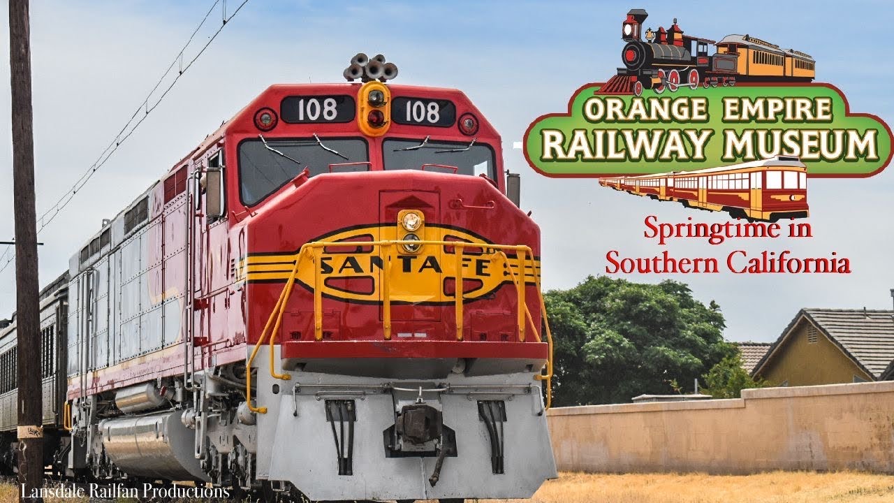 Santa Fe 108: Springtime In Southern California - YouTube