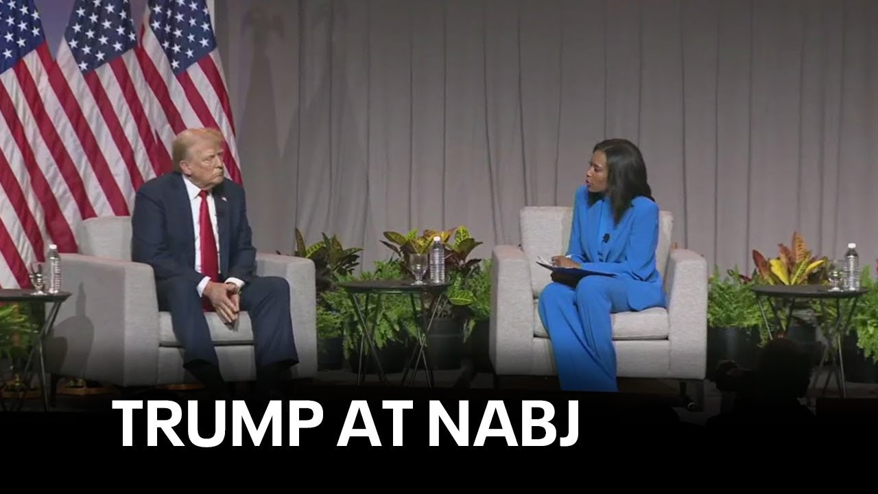 Latest on Trump's NABJ hostile interview | KTVU - YouTube