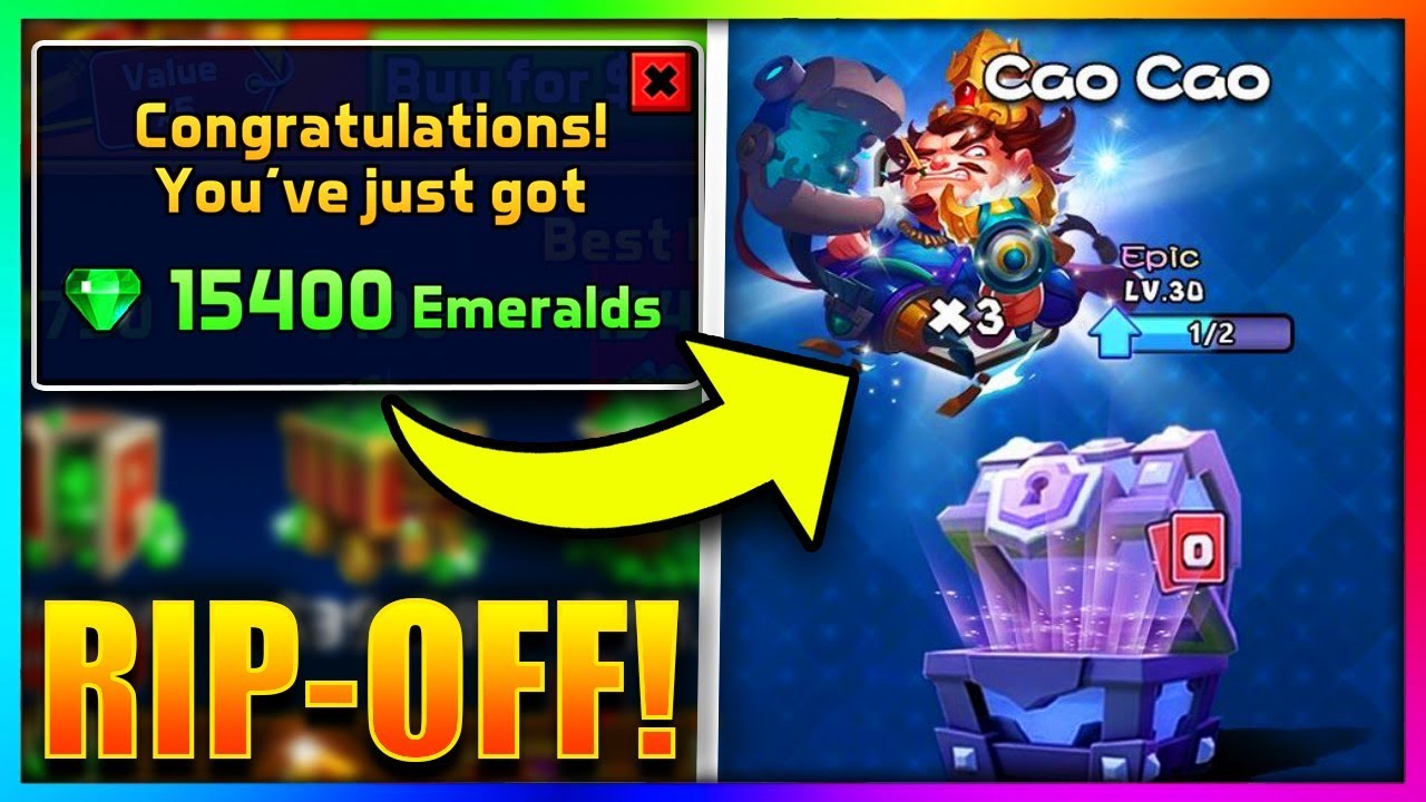 SPENDING $100 on a CLASH ROYALE RIP OFF!! - YouTube
