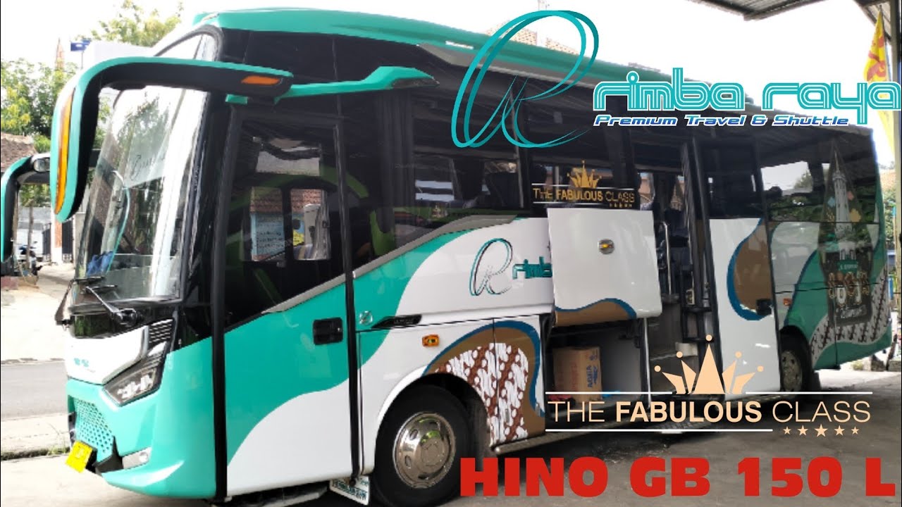 MEDIUM BAGASI LUAS dan TEMBUS | RIMBA RAYA PREMIUM - Hino GB 150 L ...
