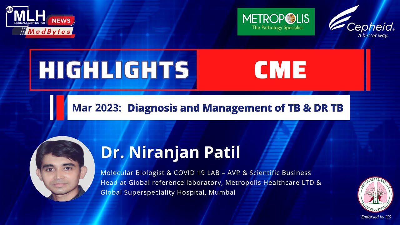 Akshay Bharat Mumbai Diagnosis And Management Of Tb And Dr Tb Dr Niranjan Patil Mlh Youtube