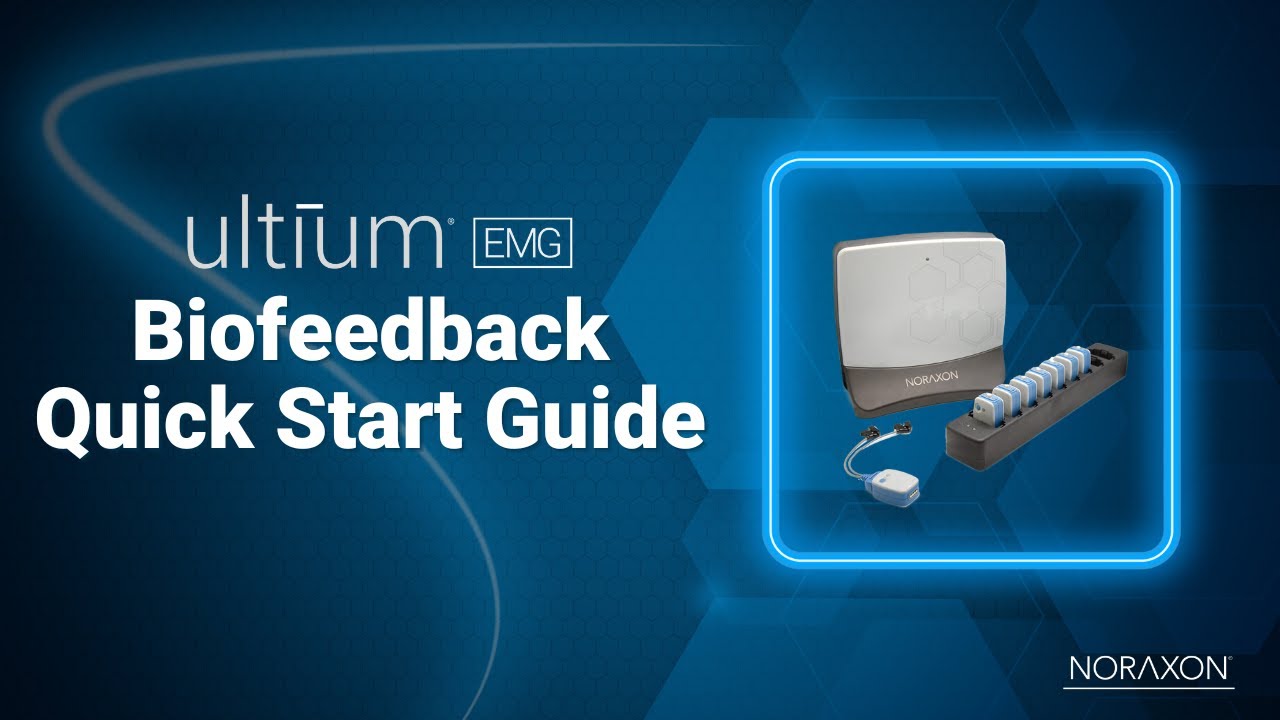 Ultium EMG Biofeedback Quick Start Guide - YouTube