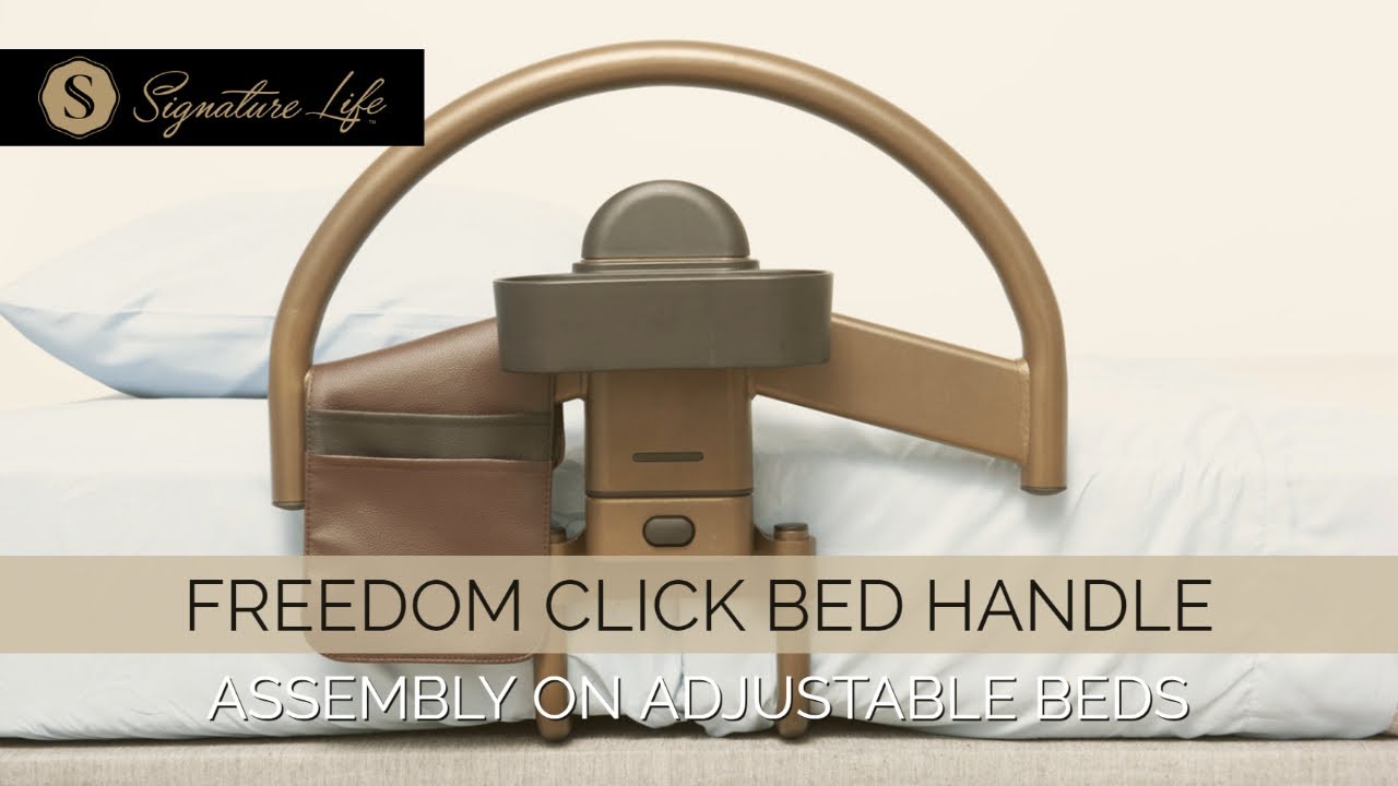 How to Assemble the Signature Life Freedom Click Bed Handle on ...
