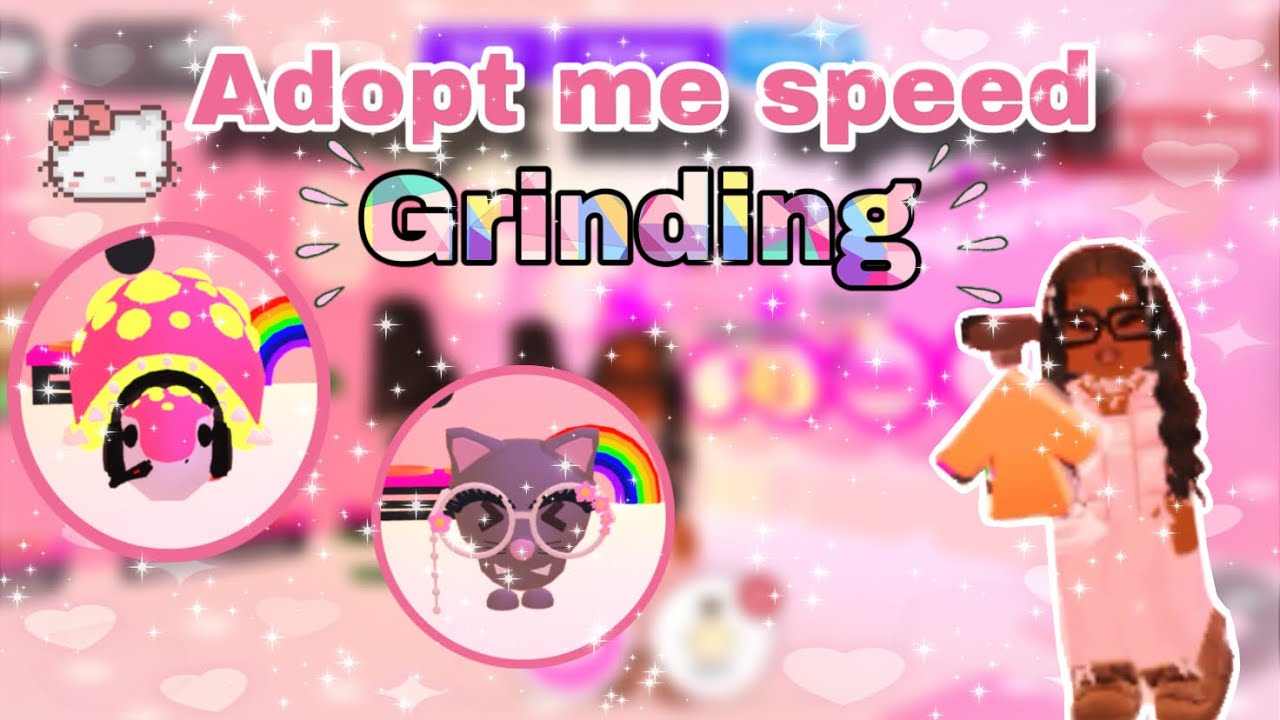Adopt Me Speed Grind + Aging potions ( Free Giveaway!!) - YouTube