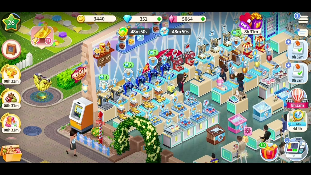 My Cafe level 26. Lemonade $1,900,000. Recipes #mycafe #mycafé # ...