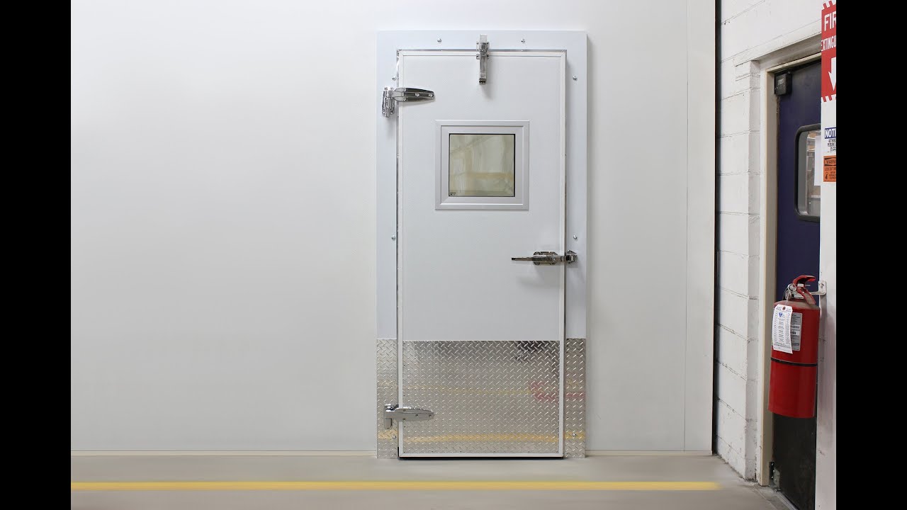 Chase ColdGuard Cooler Swing Door Installation - YouTube