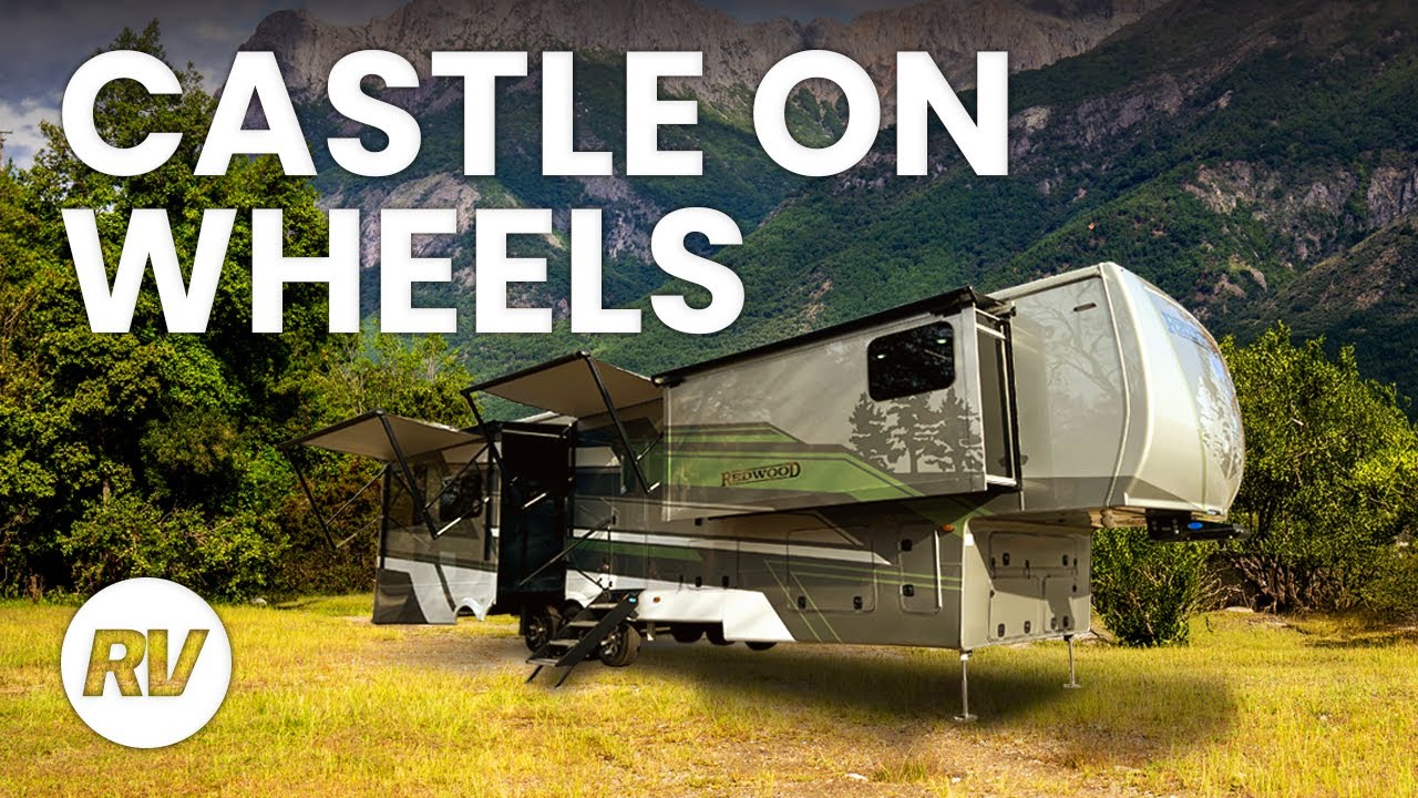 A Castle On Wheels | 2025 Redwood 412GK RV Walkthrough - YouTube