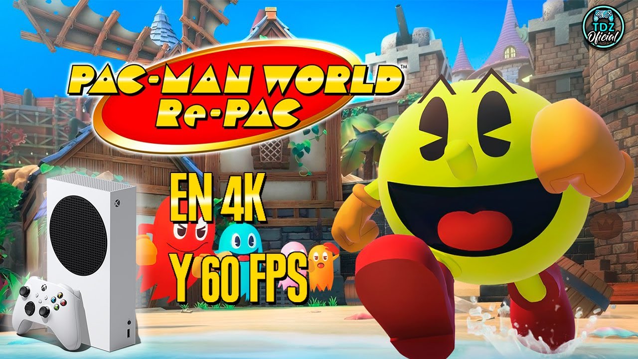 4K y 60 FPS en PAC-MAN WORLD RE-PAC en XBOX SERIES S - Gameplay - YouTube