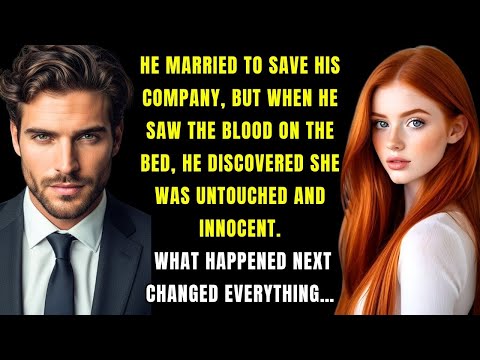 He Married to Save His Company — But Blood on the Bed Revealed She Was Untouched