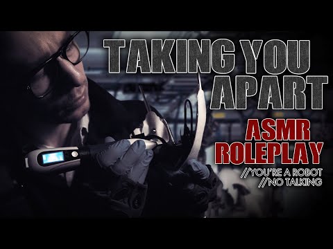 ASMR Robot Disassembly Roleplay | Grounding You (No Talking)