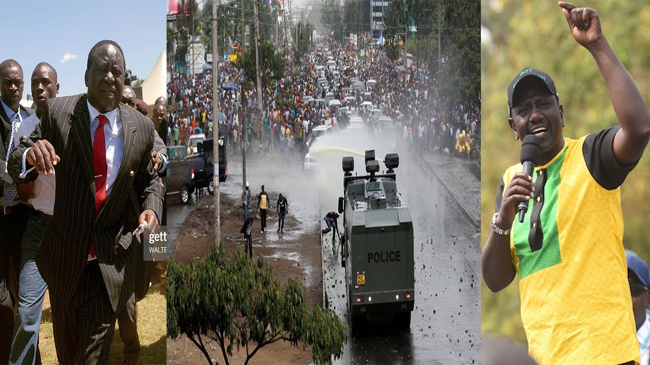 Fireworks as DP Ruto bombs himself politically at Enoosaen - YouTube